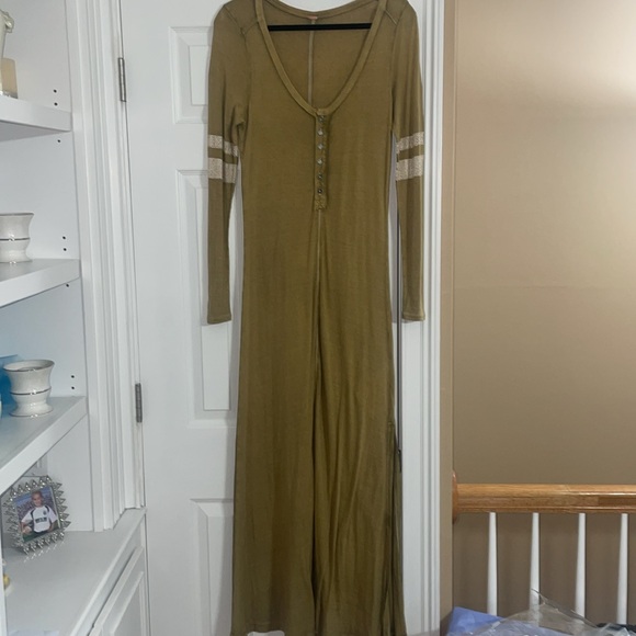 Free People | Dresses | Free People Just Like Heaven Henley Dress ...